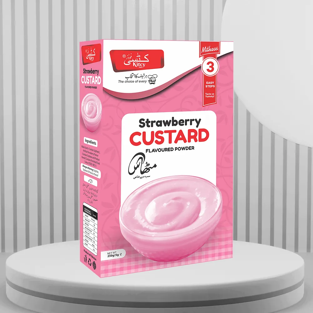 Strawberry Custard 250GM